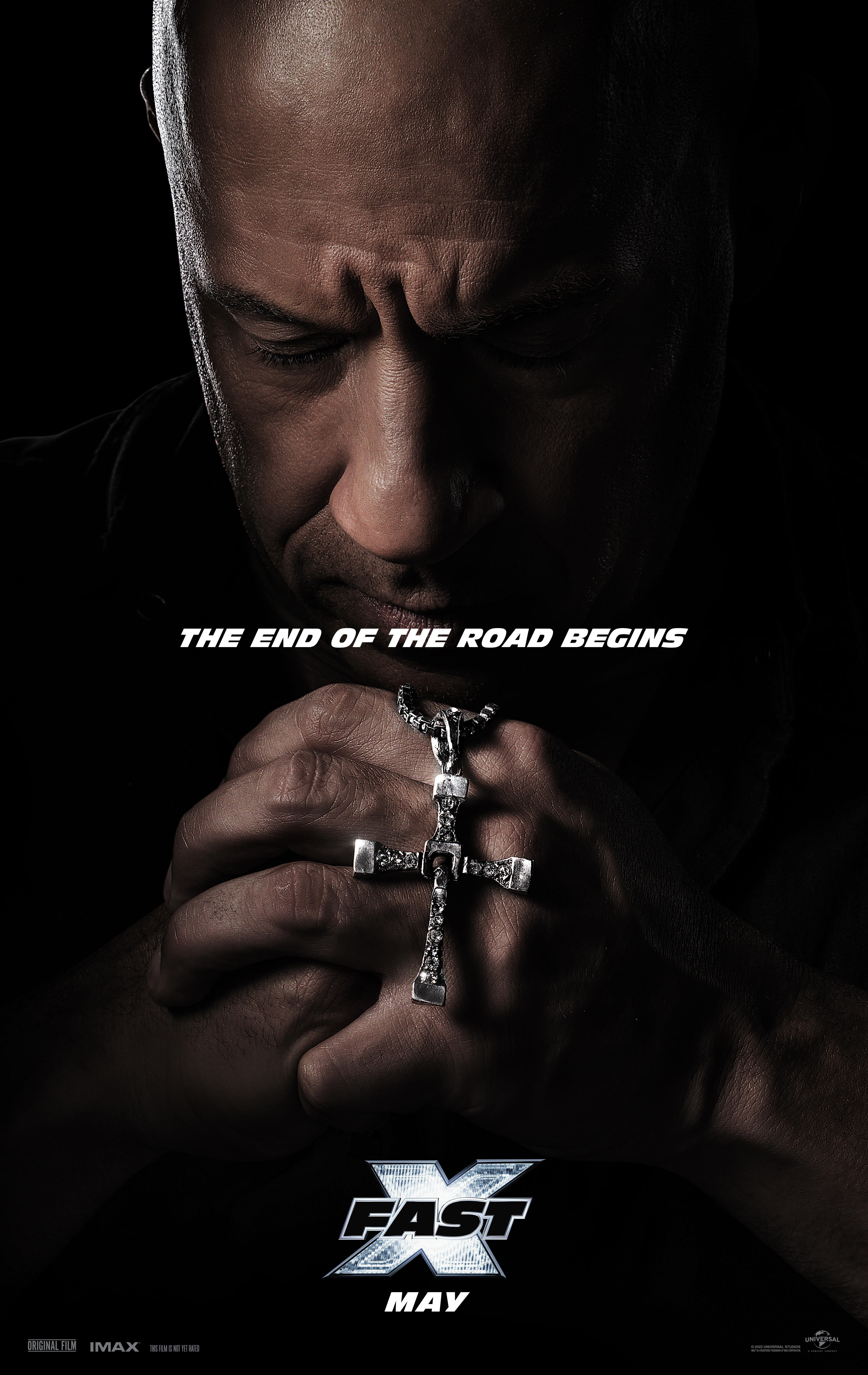 Vin Diesel Prays Over the End of the Road in Fast X’s New Poster – Film ...