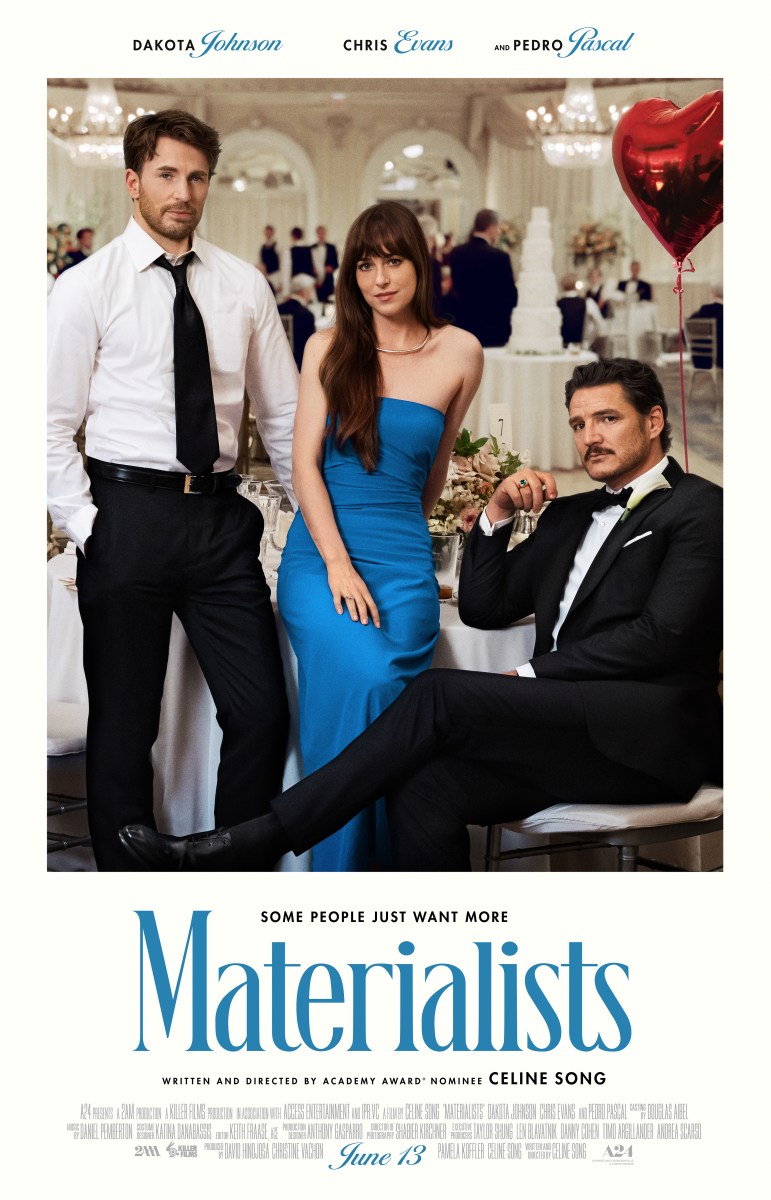 Materialists’ Official Trailer Features a Matchmaking Dakota Johnson Looking For Someone Who ...